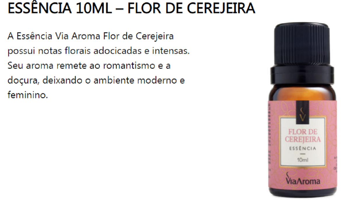 ESSENCIA FLOR DE CEREJEIRA
